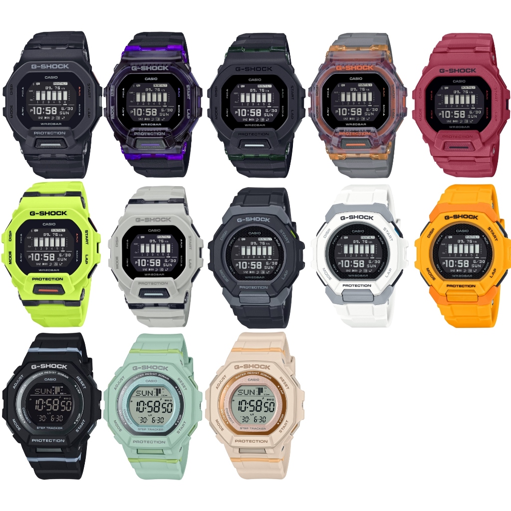 New Gshock GBD-200 GBD-300-1D GBD-300 GMD-B300 ประกันศูนย์ cmg 1 ปี ...
