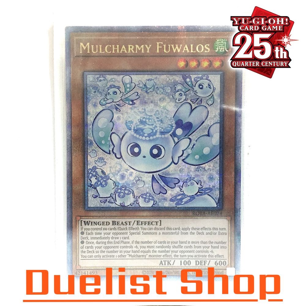 Mulcharmy Fuwalos (QCSE) Monster Wind Level4 [Winged Beast/Effect] ชุด ...