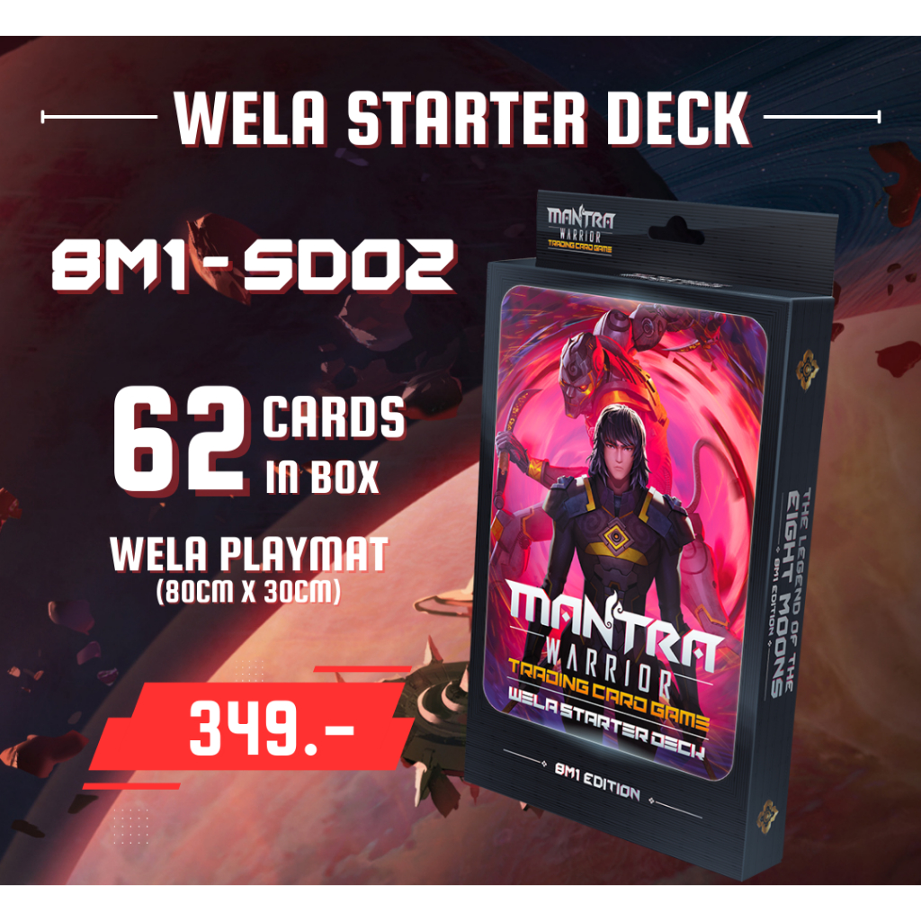 การ์ดเกม MANTRA WARRIOR TCG Wela Starter deck (SD-02) | Shopee Thailand