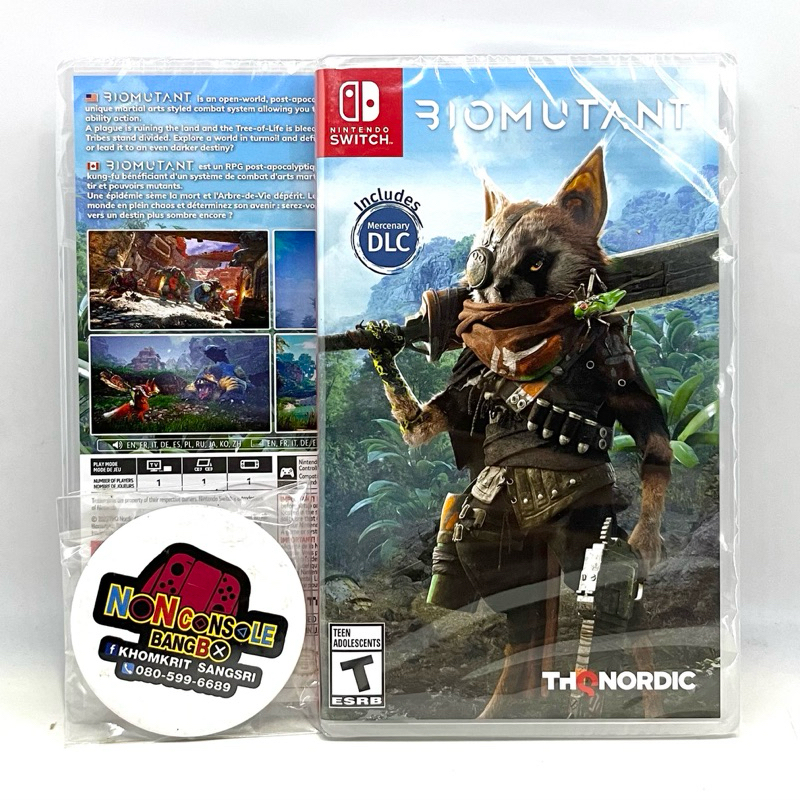 [มือ1] Biomutant Nintendo Switch Version JP-ENGLISH | Shopee Thailand