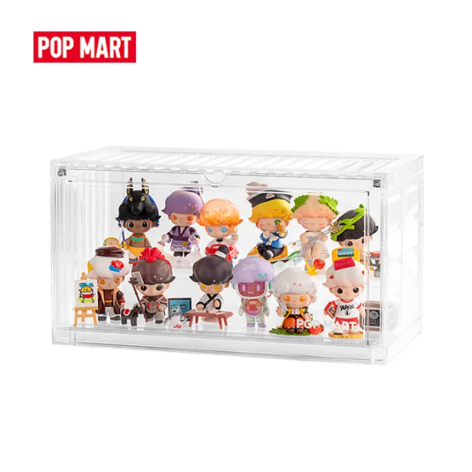 ตู้โชว์โมเดล POP MART Display Box 100% Transparent Assembled Container ...