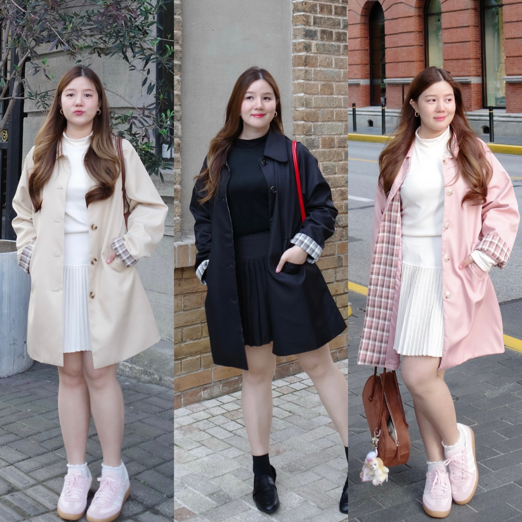 ( ️อกถึง 52") Scott Coat เสื้อคลุมสาวอวบ เสื้อโค้ท | Shopee Thailand