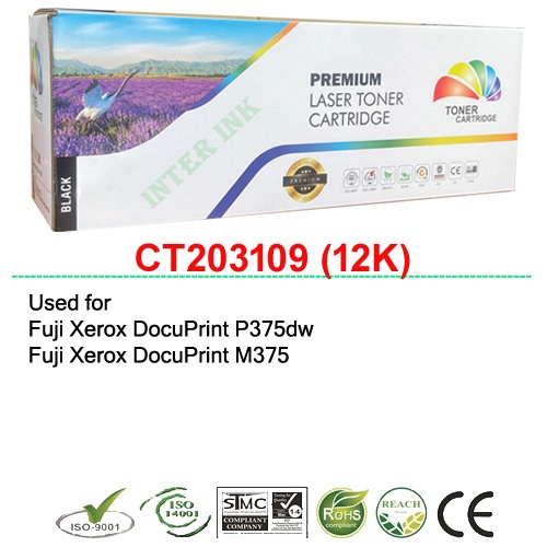 หมึกเทียบเท่า Fuji Xerox DocuPrint P375dw / M375 (CT203109) 12K Full ...