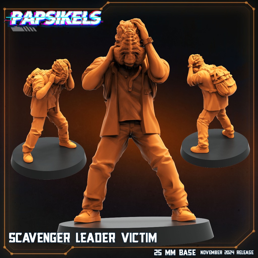 Scavenger Leader Victim - Vs Humans - Humanoid Human Monstrosity ...