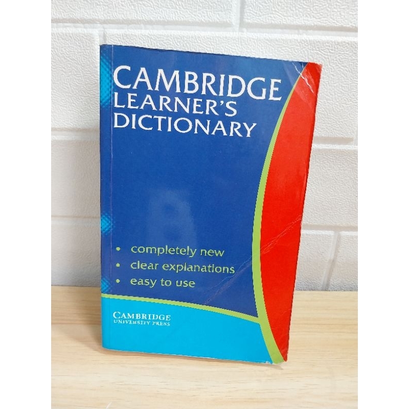 CAMBRIDGE LEARNER'S DICTIONARY | Shopee Thailand