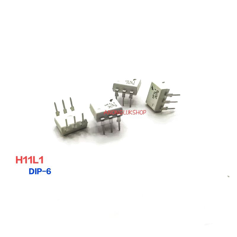 ราคาต่อ 1ตัว 👉👉 H11L1 IC DIP-6 High Speed Optocoupler Logic Output 1Channel ออปโต้ 6ขาลงปริ้น ...