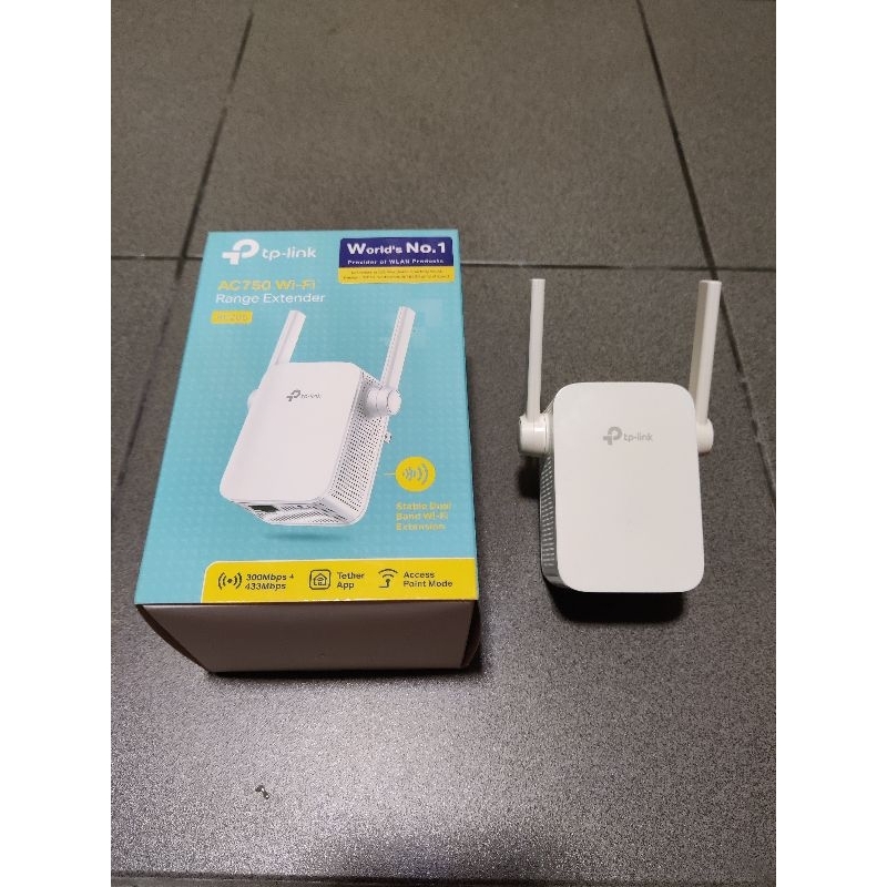 ตัวขยายสัญญาณไวไฟ TP-Link AC750 Range Extender RE205 มือสอง | Shopee ...