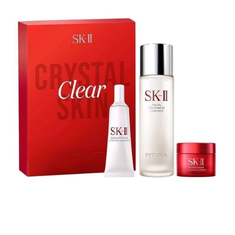 เหลือ 2,079 ฿ โค้ด [เก็บโค้ดหน้าร้าน] SKII Crystal Clear Skin Set ...