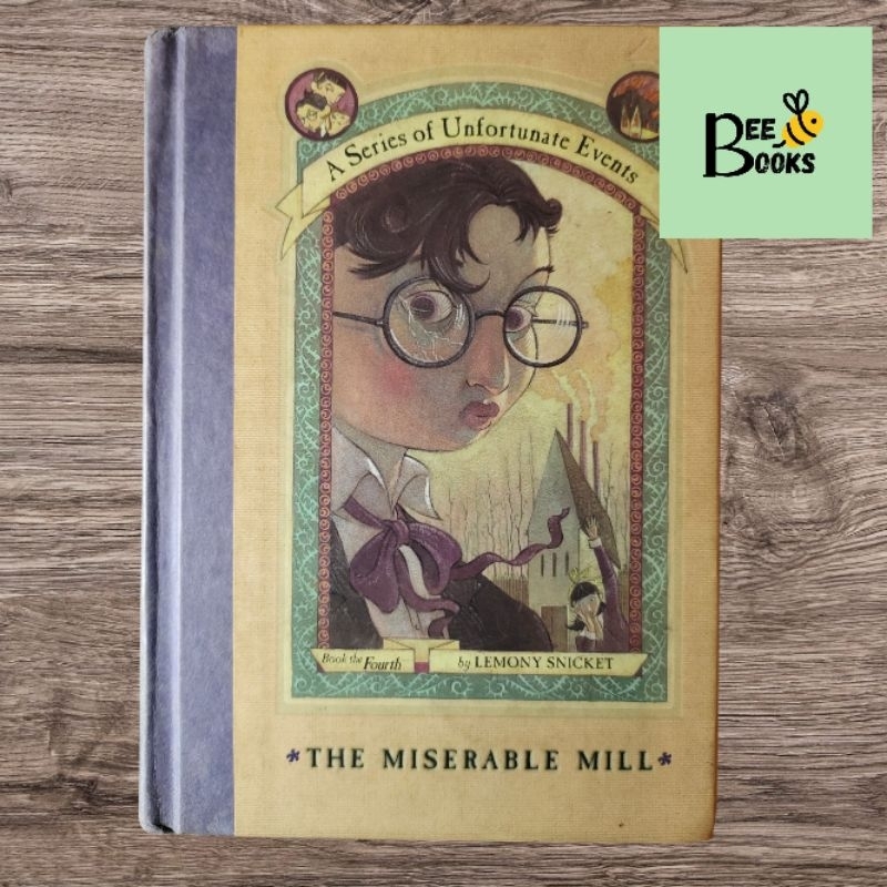 A series of Unfortunate Events เล่ม 4 The Miserable Mill หนังสือภาษา ...
