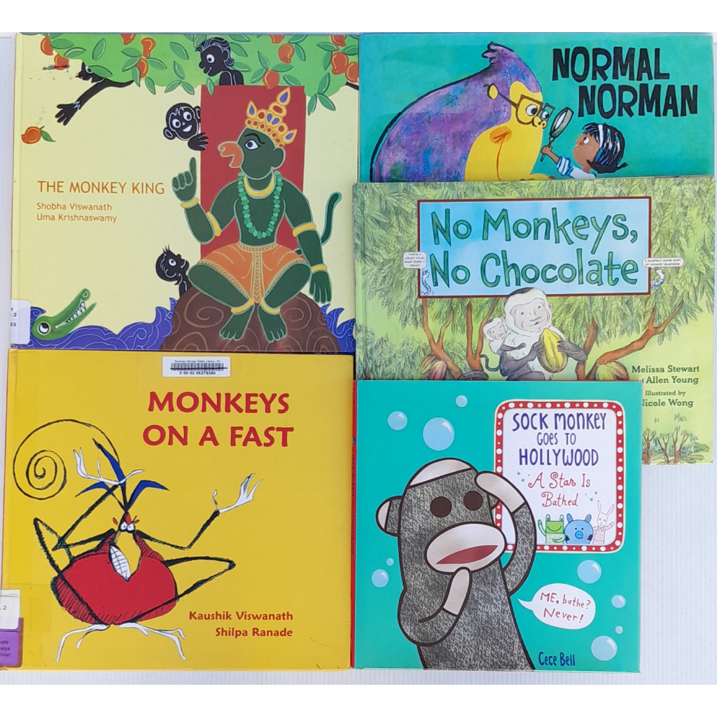 ph12 Monkey Picture Book หนังสือมือสอง ปกแข็ง | Shopee Thailand
