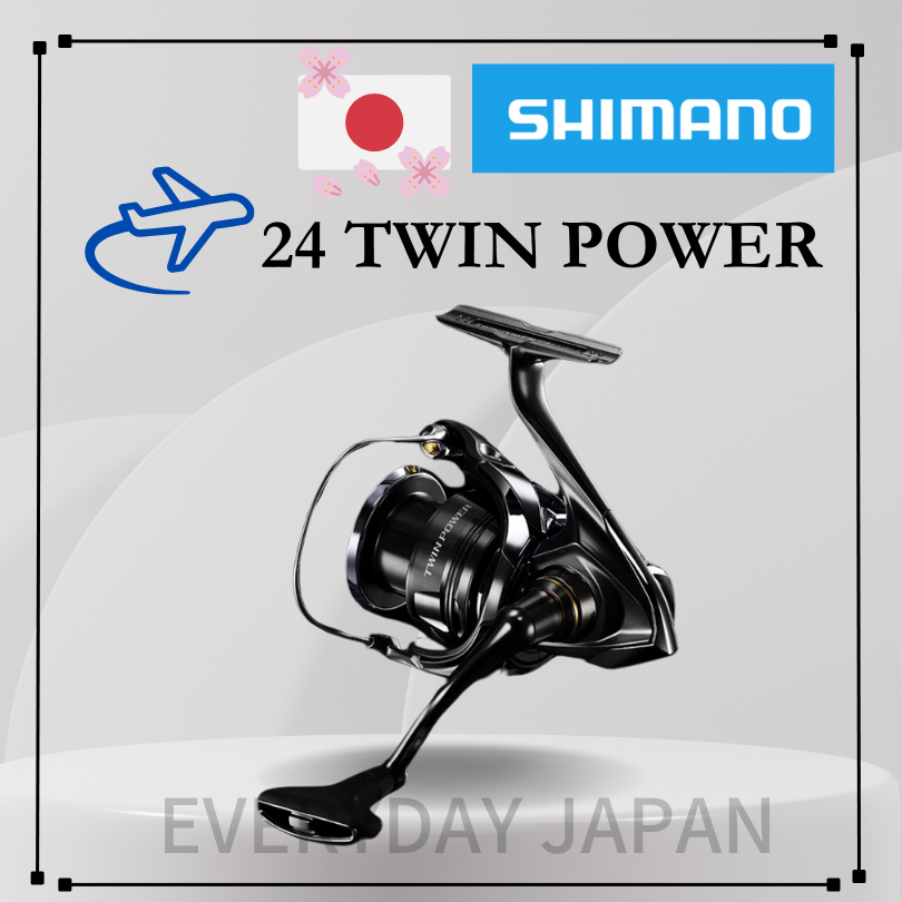 Shimano 24 TWIN POWER ร combedกสปนนเดิม Spinning Reel 2000-5000 [DIRECT FROM JAPAN] | Shopee ...