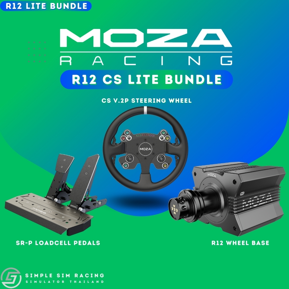 MOZA R12 CS LITE BUNDLE | Shopee Thailand