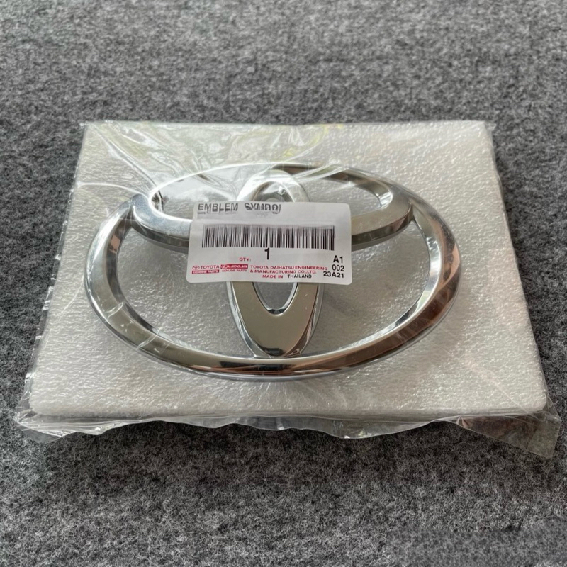 แท้ศูนย์ 💯% โลโก้ กระจังหน้า Vios 13-20, Yaris ATIV 5D 17-20 ขนาด ...