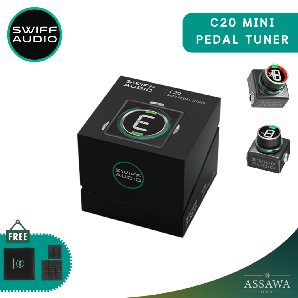 Swiff Audio C20 Smallest Pedal Tuner เครื่องตั้งสาย จูนเนอร์ | Shopee Thailand