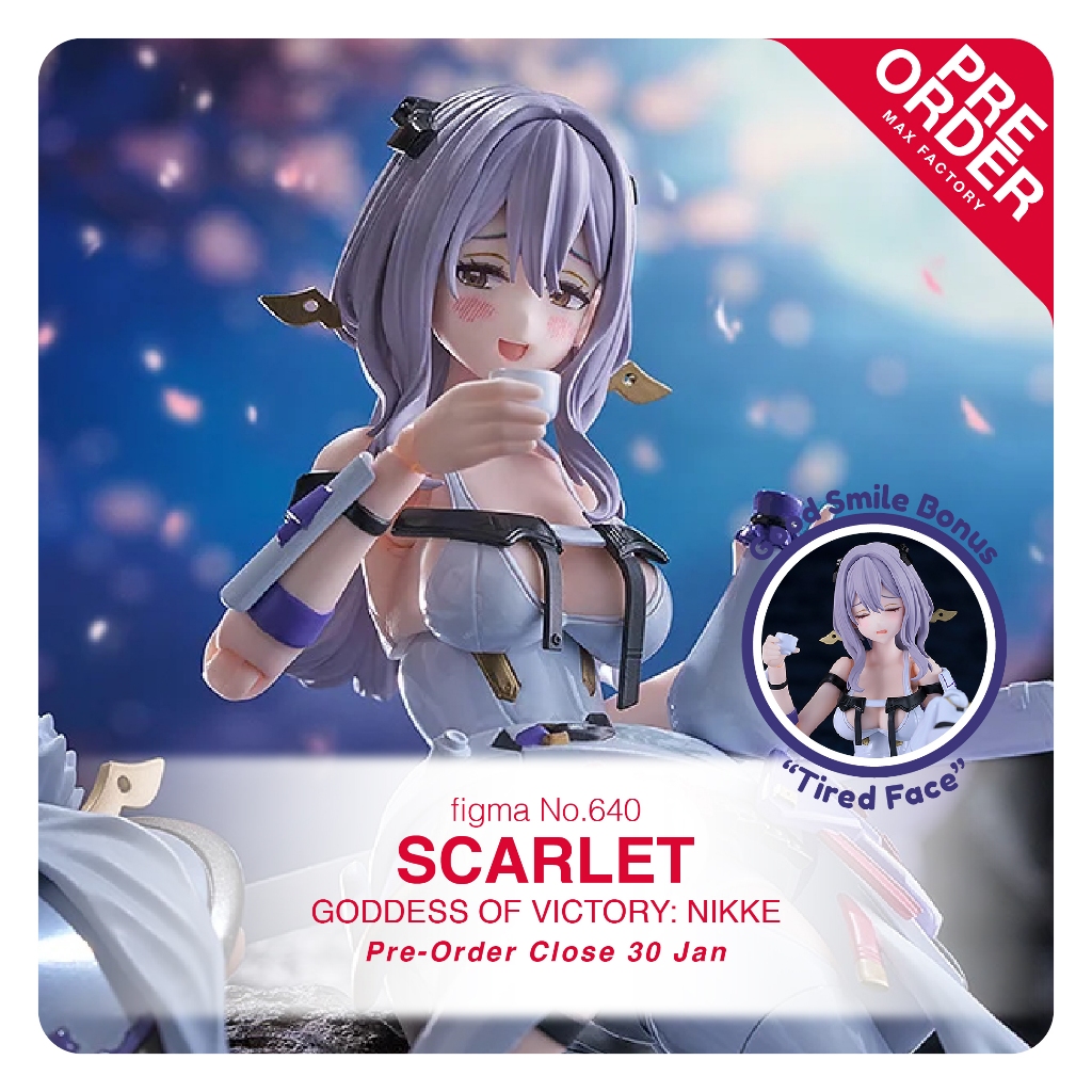 [PreOrder] No.640 figma - GODDESS OF VICTORY: NIKKE_Scarlet | Shopee Thailand