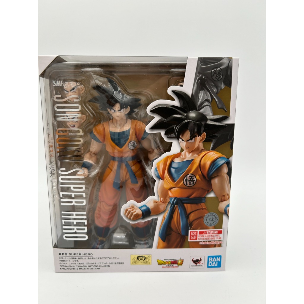 TAMASHII NATIONS S.H.Figuarts Dragon Ball Super Hero Son Goku SUPER HERO (เวอร์ชั่นขายต่อ) ฟิกเก ...