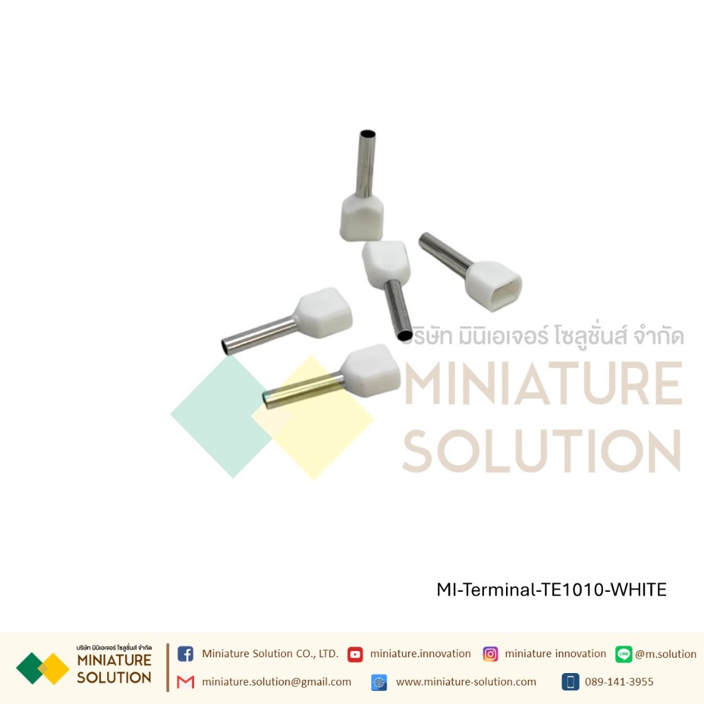 [ 100ชิ้น/แพ็ค ] VE TE หัวต่อหางปลาแบบเสียบ หางปลาคอร์ดเอ็น Cord-N ...
