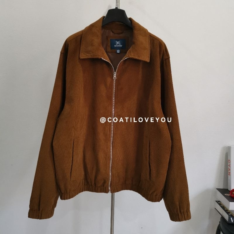 GEORGE COTTON BOMBER MEN'S JACKET | Shopee Thailand
