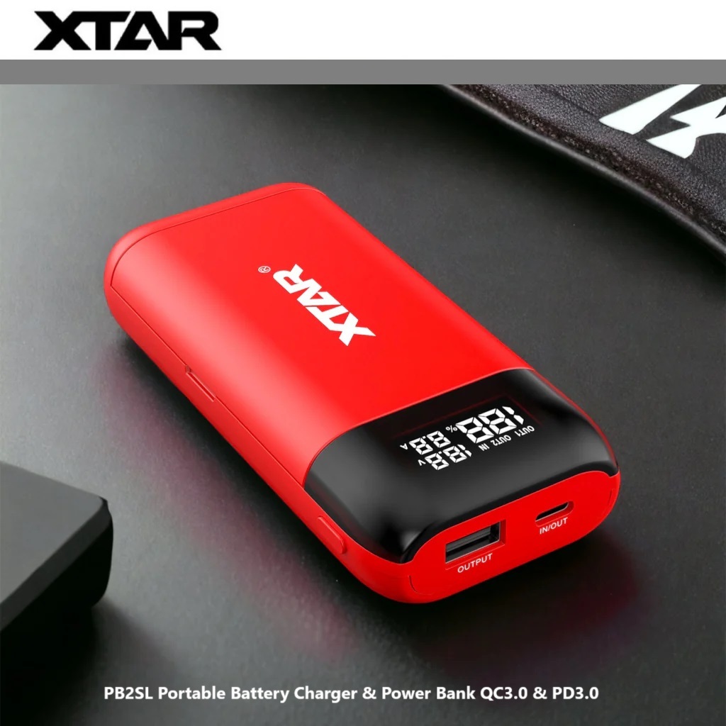 XTAR PB2SL Portable Charger QC3.0 & PD3.0 | Shopee Thailand