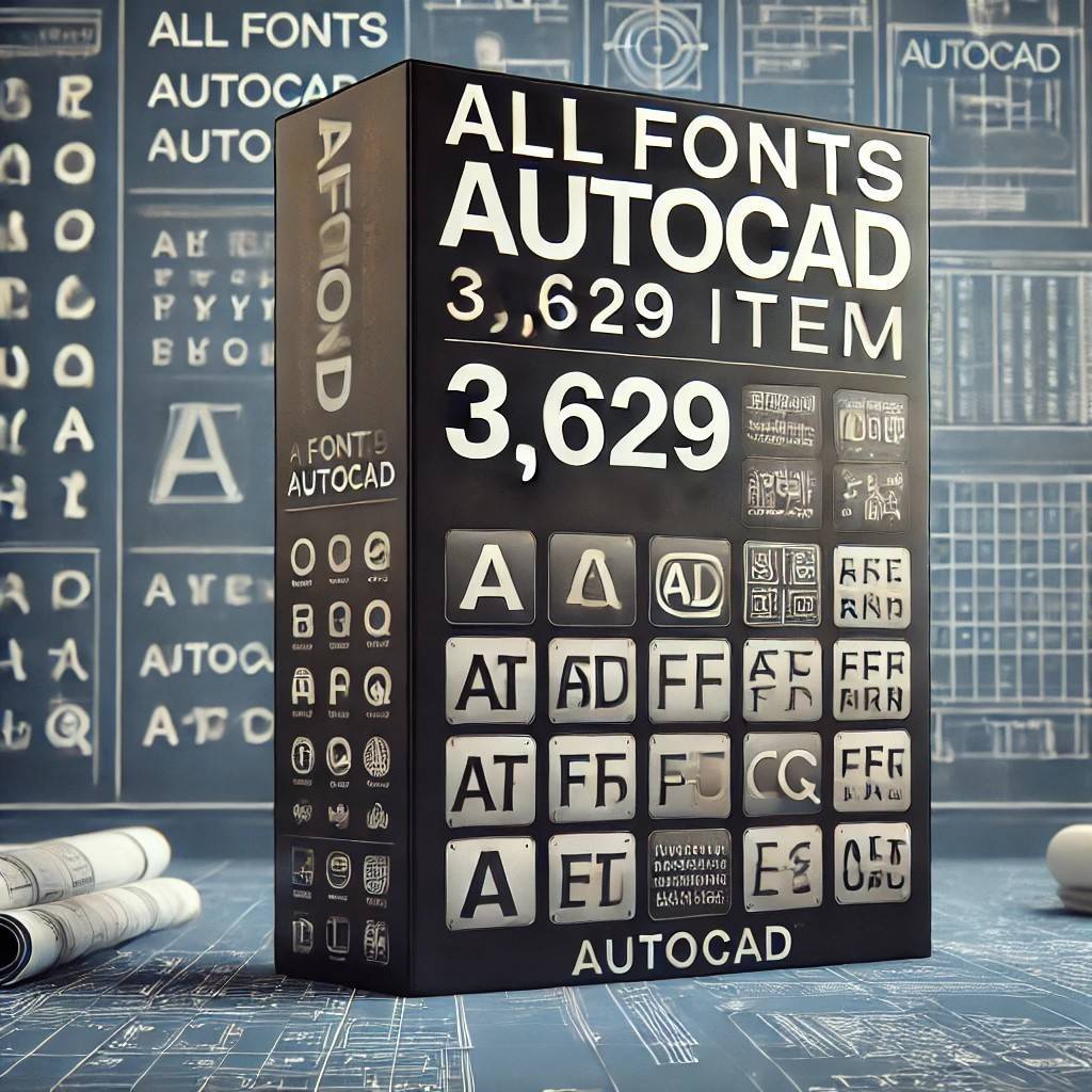 รวม Fonts AutoCAD 3,629 Item | Shopee Thailand
