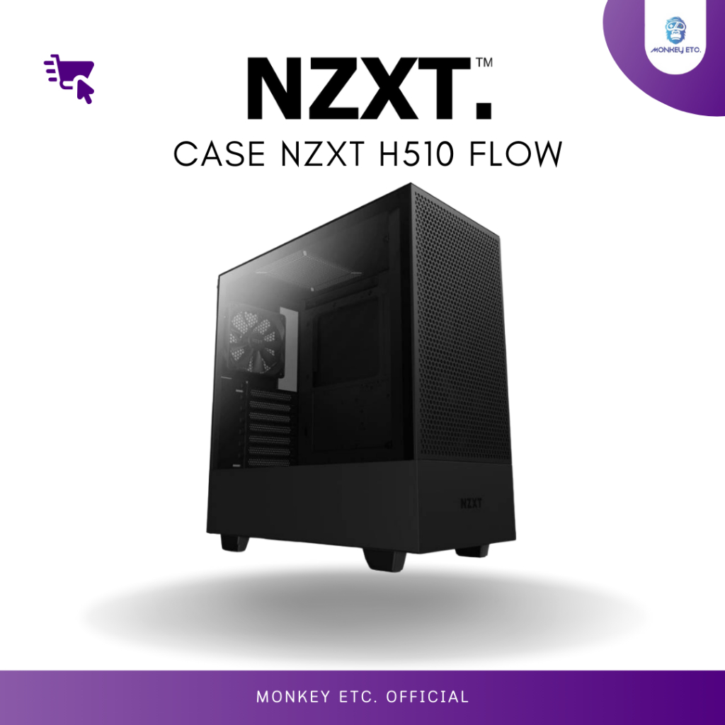 CASE NZXT H510 FLOW BLACK | Shopee Thailand