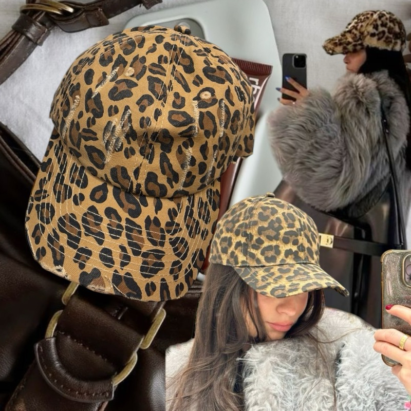 leo cap. หมวกทรง baseball สายปริ้นเสือทั่วทั้งใบเลย ทรงสวย match ง่าย ...