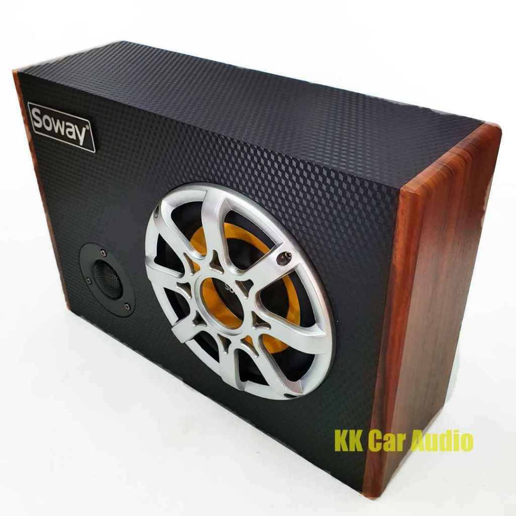 SOWAY SUBBOX 6 นิ้ว ซับบ๊อก 6นิ้ว ตู้ซับมีแอมป์ในตัว ตู้ซับรถยนต์ ขนาดกระทัดรัด เสียงแน่น ...