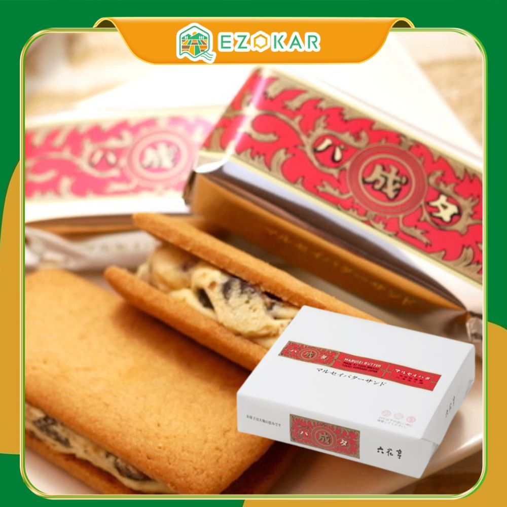 【จัดส่งฟรีตรงจากฮอกไกโด ประเทศญี่ปุ่น】Rokkatei Marusei Butter Sandwich ...