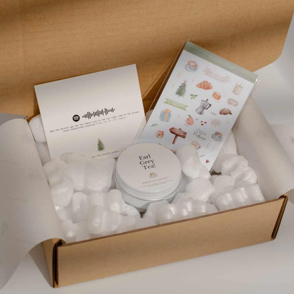 chapterscent | Cartridge candle Gift box (s) เทียนหอมไขถั่วเหลืองออแกน ...