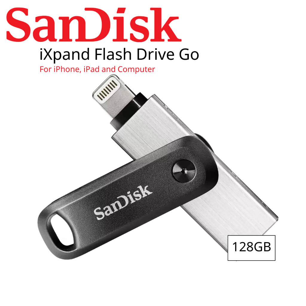 SanDisk iXpand Flash Drive Go - 128GB | Shopee Thailand