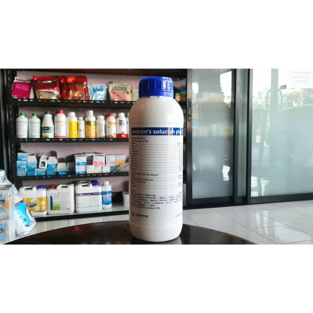 Amicen's Solucion Plus อมิเซ็น โซลูชั่น พลัส ขนาด 1 ลิตร วิตามินและกรด ...