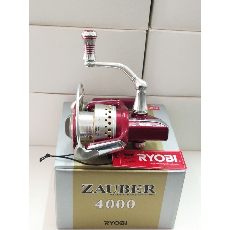 รอก RYOBI รุ่น ZAUBER RED 4000 (สีแดง) | Shopee Thailand