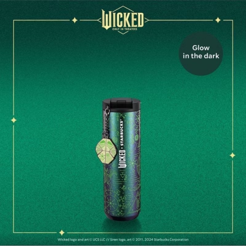 Starbucks x Wicked Elphaba Tumbler | Shopee Thailand