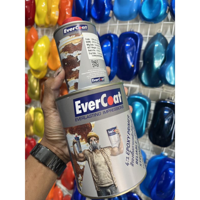 สีรองพื้น เกาะเหล็ก EverCoat 2k 4:1 สีรองพื้นเกาะเหล็กอีพ็อกซี่ ...