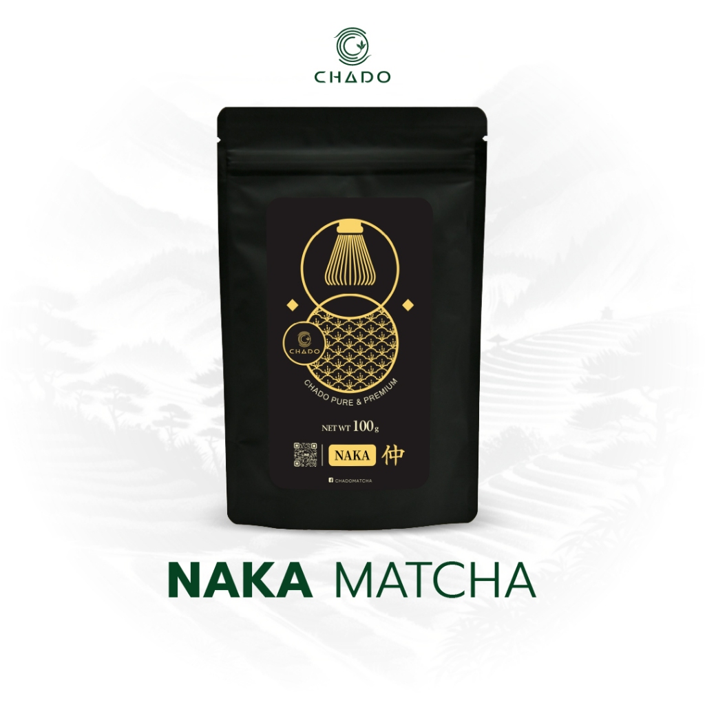 NAKA มัทฉะ MATCHA NK (CHADO BRAND) Ceremonial เมืองนิชิโอะ ผงชาเขียว ...