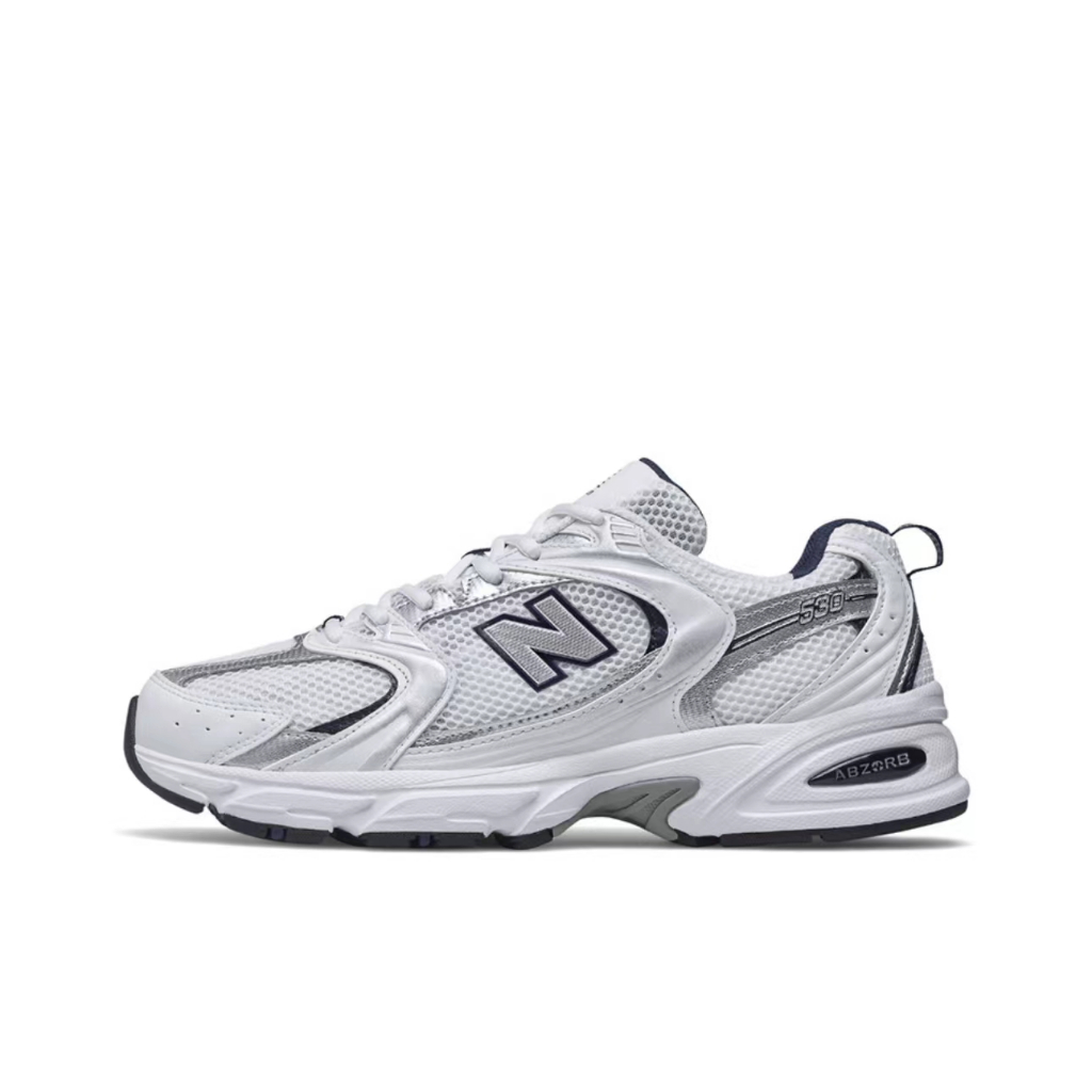การขนส่งที่รวดเร็ว】New Balance NB530 White Silver MR530SG นิวบาลานซ์ ...