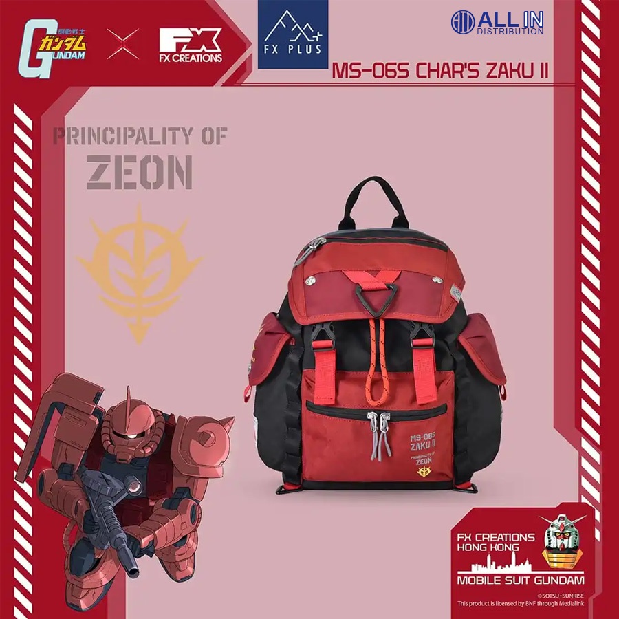 FX Creations x GUNDAM BACKPACK กระเป๋าสะพายกันดั้ม MS-06S CHAR’S ZAKU ...