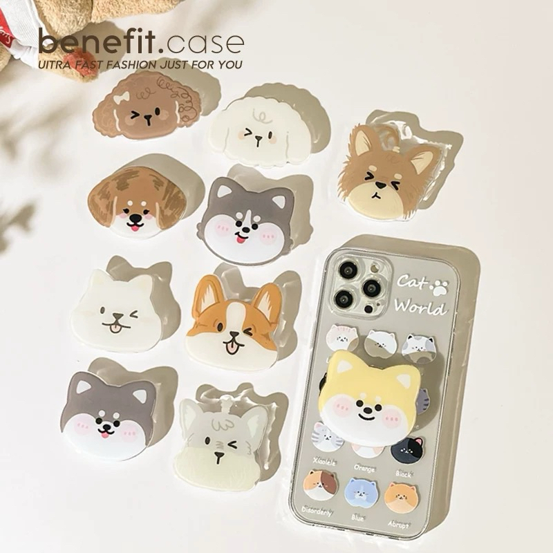 Supercase Popsocket Griptok iring ขาตั้งมือถือ กริ๊ปต๊อก กริ๊ปท็อก กริปทอก ไอริง หมา บีเกิ้ล ...