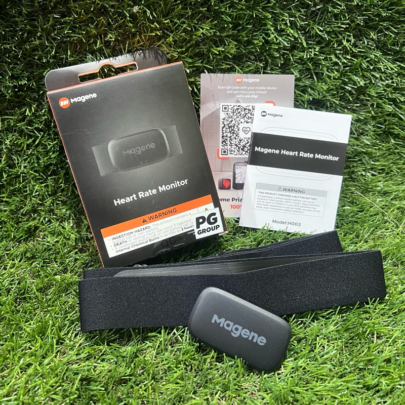 สายคาดหน้าอก+เซ็นเซอร์ วัดหัวใจ Magene รุ่น H64 | Shopee Thailand