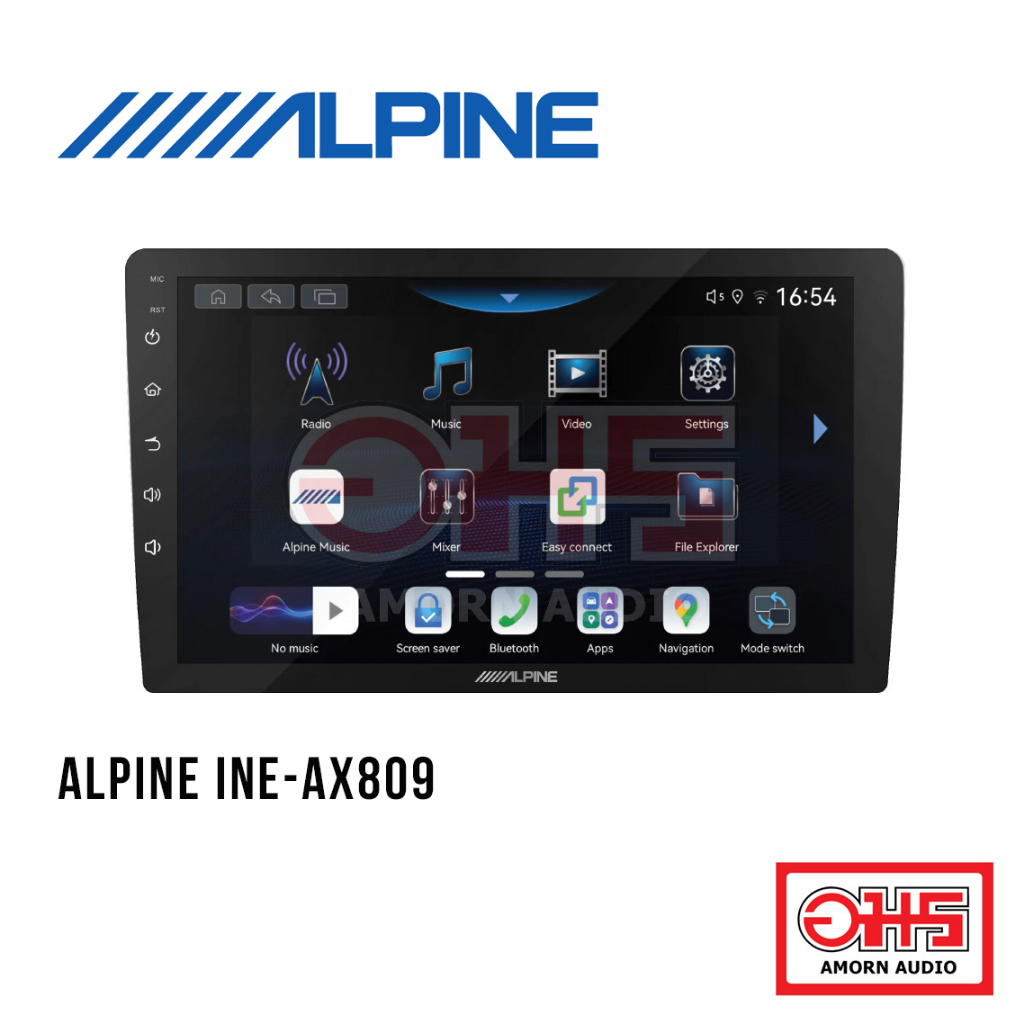 Alpine INE-AX809 | ขนาด 9นิ้ว และ 10นิ้ว | Ram8/256 | CPU Snapdragon 665 | AMORN AUDIO | Shopee ...