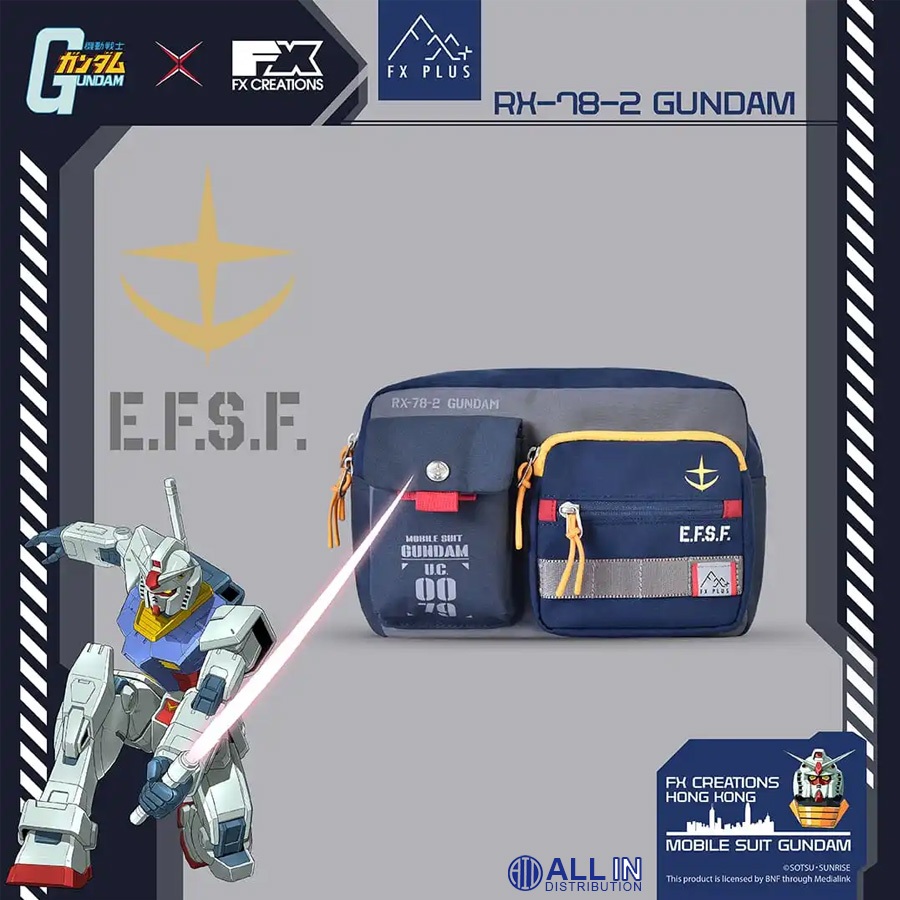 FX Creations x GUNDAM BACKPACK กระเป๋าสะพายข้าง RX-78-2 GUNDAM – FX ...