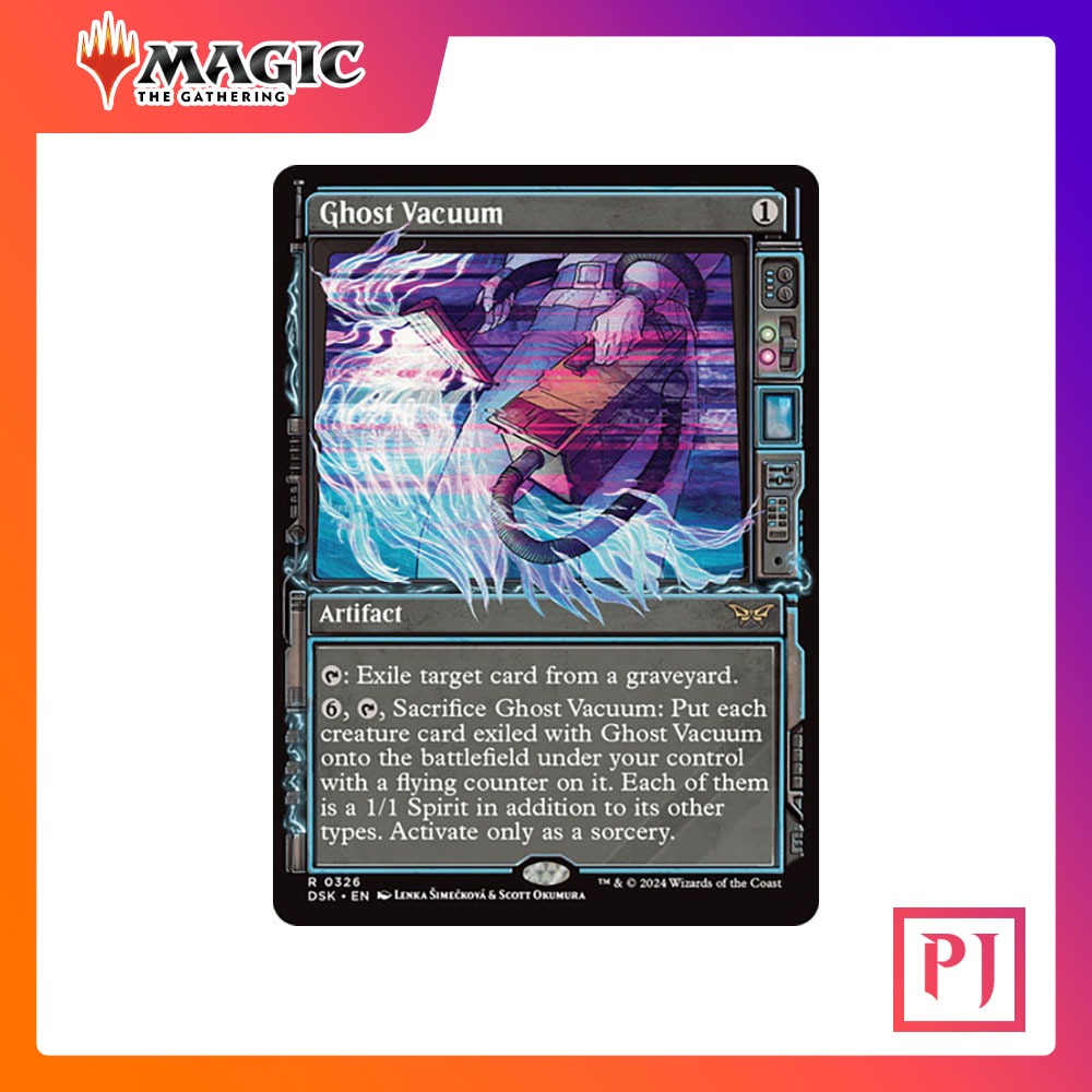 [MTG] Ghost Vacuum (Showcase) [DSK] [ARTIFACT] [RARE] [NORMAL] [ENG ...