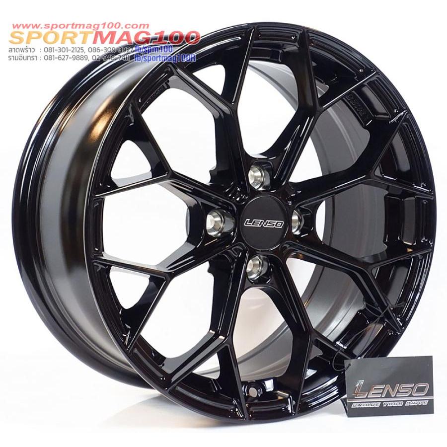 ล้อแม็กใหม่ LENSO J1B 4รู100 ET35 สีดำเงา 7-16นิ้ว(ราคา4วง) | Shopee Thailand