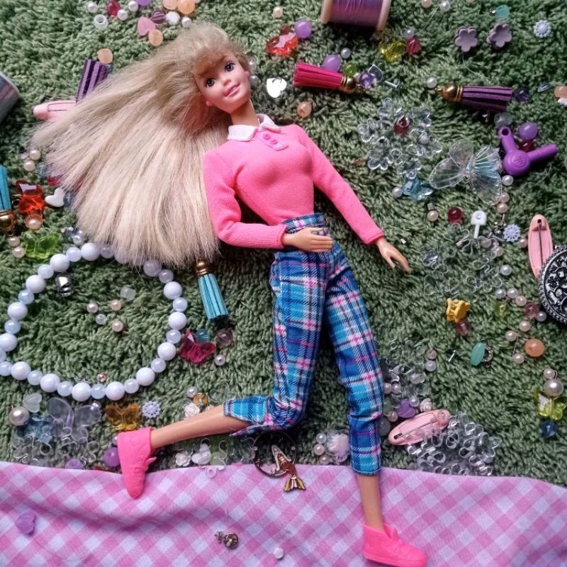 Vintage doll Barbie & Ginger | Mattel 1997 | Shopee Thailand