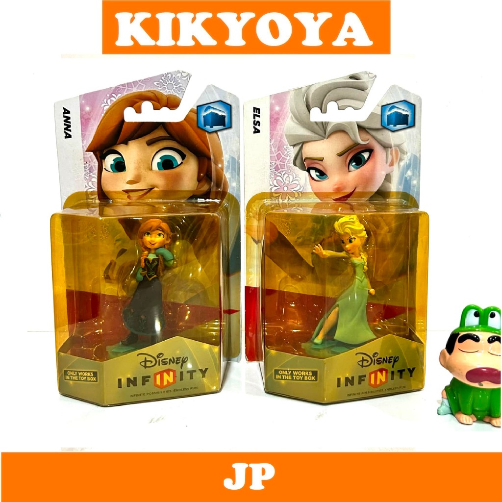 + 3DS/WiiU Disney Infinity Character Figure - Elsa+anna | Shopee Thailand