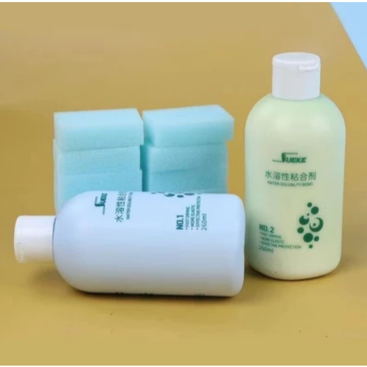 กาวติดยางปิงปอง Suke No.1 No.2 ขนาด 260 ml แถมฟองน้ำ | Shopee Thailand