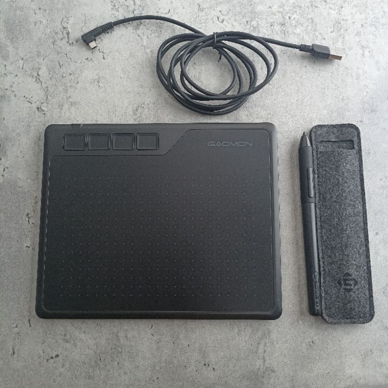 *ไม่มีหัวสำรอง GAOMON >> S620 USB Graphic Tablet (Pen Tablet) เมาส์ปาก ...