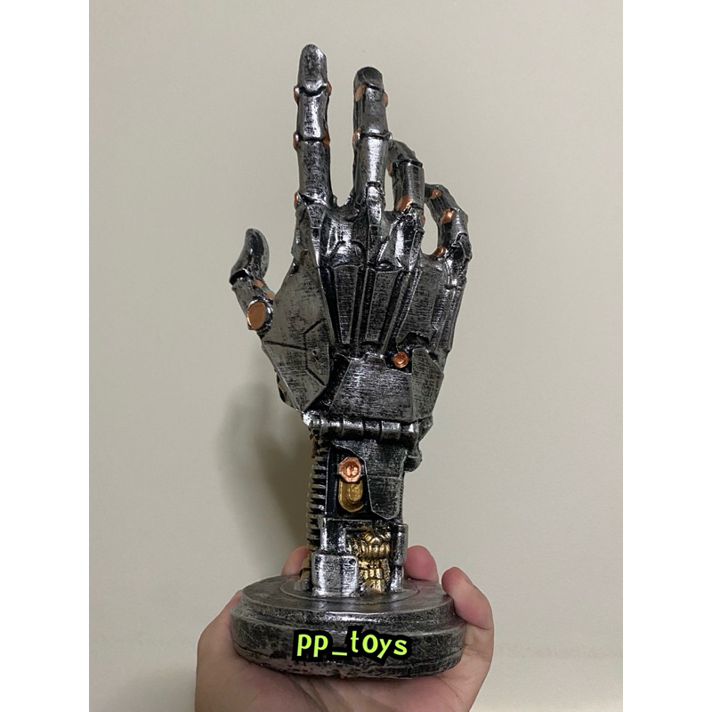 โมเดลมือหุ่นยนต์ Cyborg robot hand terminator สเกล 1:1 (Endoskeleton ...