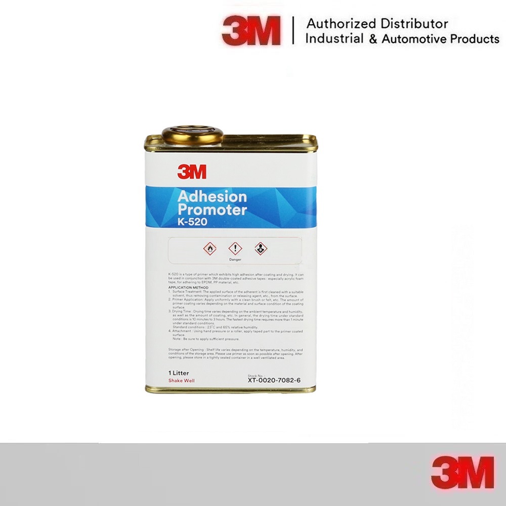 3M K520 Adhesion Promoter น้ำยารองพื้นสำหรับเทปกาว ขนาด 1 ลิตร | Shopee ...