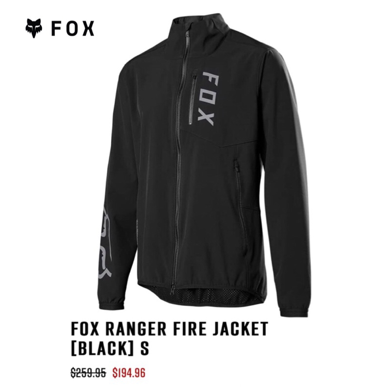 เสื้อแจ๊คเก๊ตของแท้ไม่เเท้รับคืน Fox Ranger Fire Jacketใส่กันลมขี่ ...